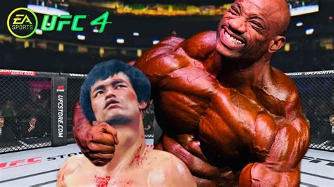 PS5 Bruce Lee Vs Mighty Bodybuilder EA Sports UFC 4 YouTube