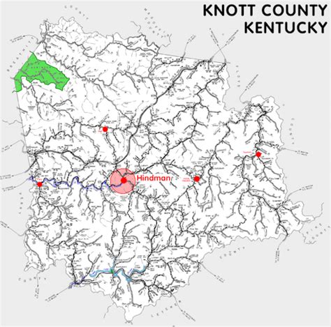 Knott County Kentucky Kentucky Atlas And Gazetteer