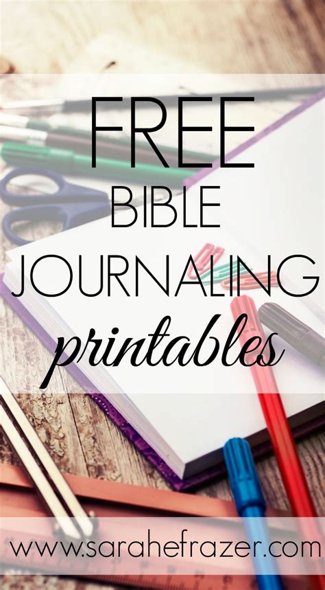 Bible Journaling Printables Sarah E Frazer Bible Journaling