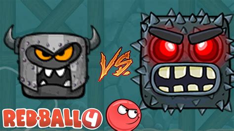 Red Ball Taran Box Vs Boss In To The Caves In Red Ball Gameplay