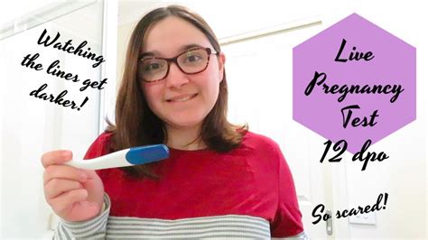 Live Pregnancy Test At Dpo Can T Believe It S Positive Ttc