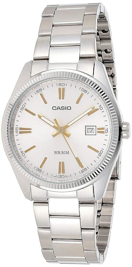 Buy Casio Enticer Analog Silver Dial Men S Watch MTP 1302D 7A2VDF