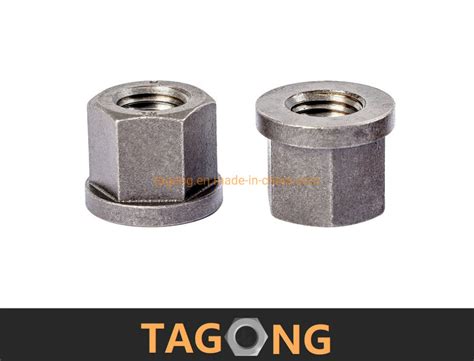 High Strength Galvanized Carbon Steel Din Hex Nut Flange Nut