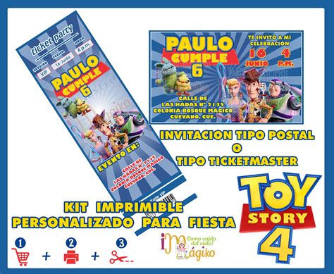 Toy Story 4 Kit Imprimible Toy Story Imprimibles Toy Story Images And