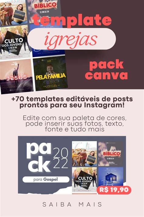 Pack Canva Igreja Pack Canva Para Igrejas In 2022