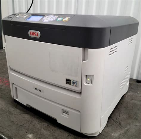 oki c712 w toner laser printer for tshirts and other media printing ebay