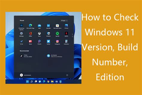 How To Check Windows Os Edition Version And Build Number