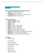 Bio Final Exam Study Guide Lectures Updated Aplus Score Guide