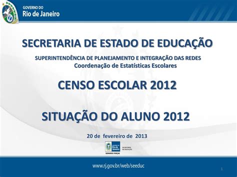 PPT SECRETARIA DE ESTADO DE EDUCAÇÃO PowerPoint Presentation free