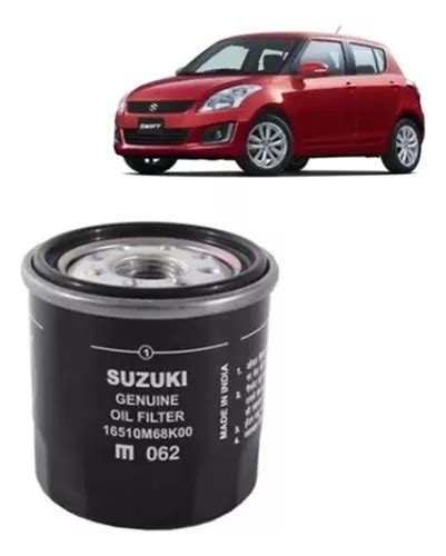 Filtro De Aceite Para Suzuki Swift 1 2 2014 2022 Original Cuotas Sin