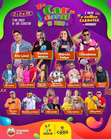 Confira todas as atrações que vão agitar o 1º Carnaval da Gestão Cidade