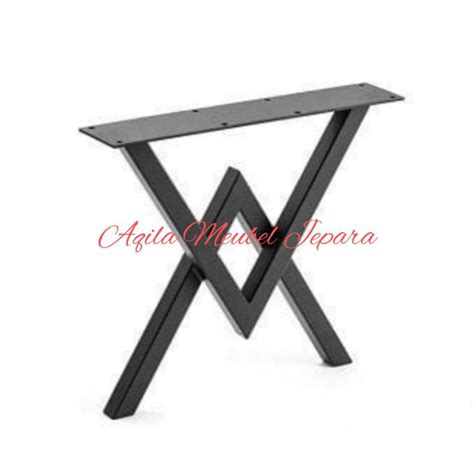Jual Kaki Meja Besi Hollow Meja Kerja Serbaguna Termurah Shopee Indonesia