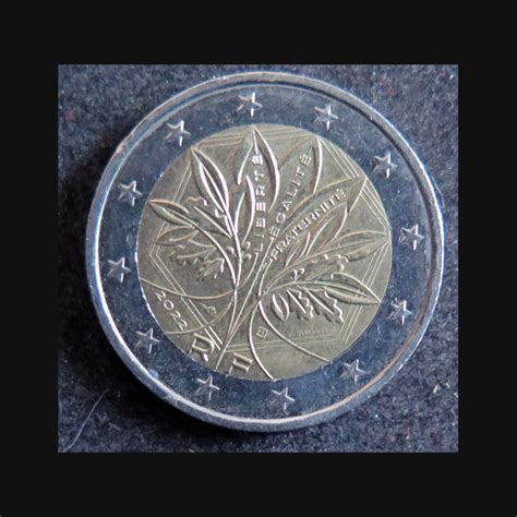 FRANCE Pièce de 2 euros Liberté Égalité Fraternité 2022