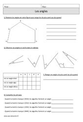 Exercices Angles Droits Aigus Obtus Ce2