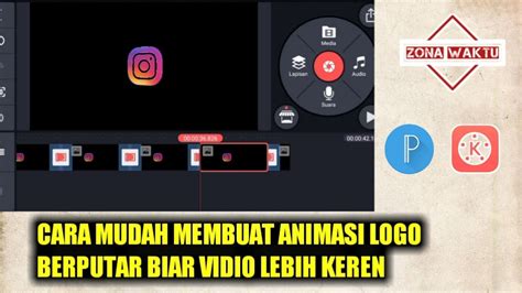 Cara Mudah Membuat Animasi Logo Berputar Youtube