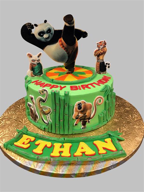 Kung Fu Panda Birthday Cake Skazka Cakes