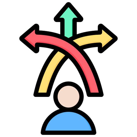 Flexible Generic Outline Color Icon