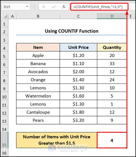 How To Create A Formula Using Defined Names In Excel Examples