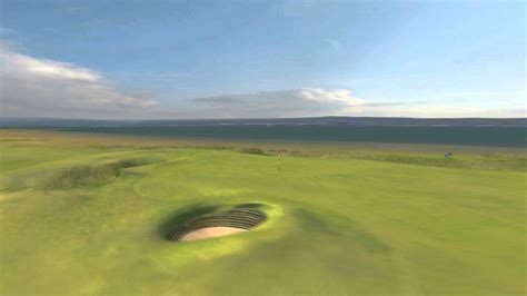 Flyover 11th Hole At The Old Course At St Andrews Venue For The 144th