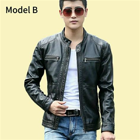 Jual Premium Jaket Kulit Pria Domba Asli Garut Elegant Brownie Arl