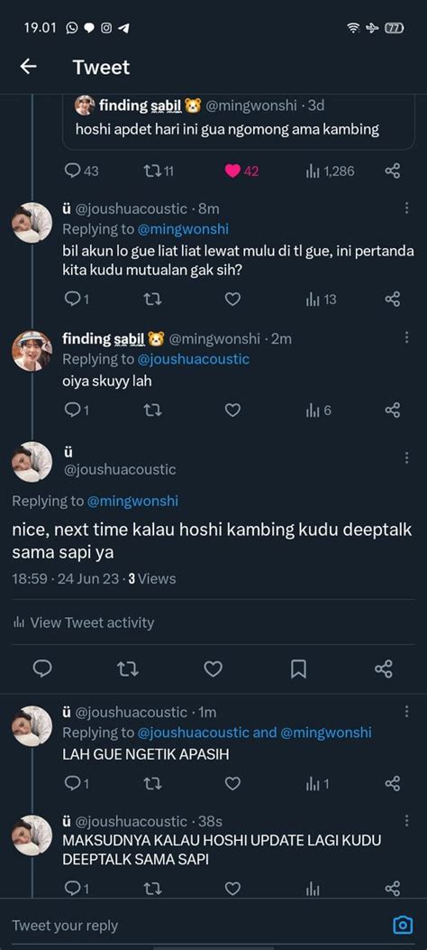 ü on Twitter YA ALLAH SUMPAH GUE MAH MALU BGT MANA BARU MUTUALAN
