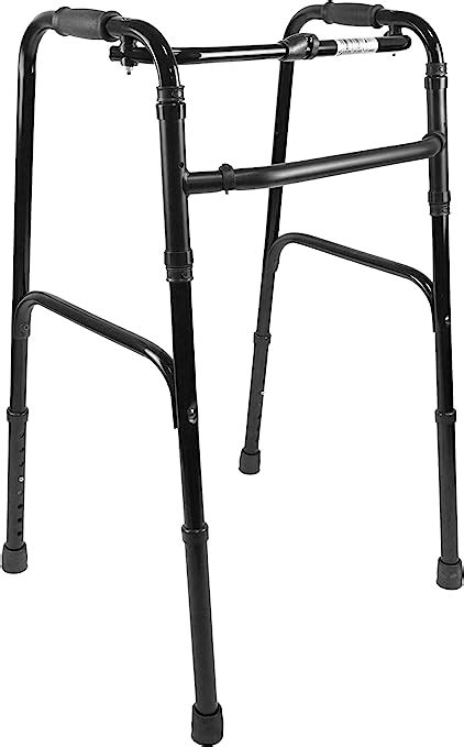 PEPE Gehbock für Senioren Stabil Farbe Schwarz Rollator Ohne