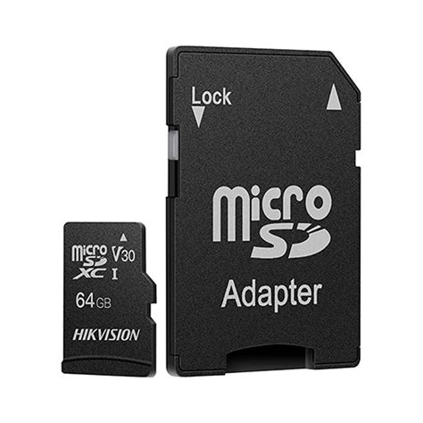 Hikvision HS TF C1 STD 64G ADAPTER 64GB Memory Card E Retail
