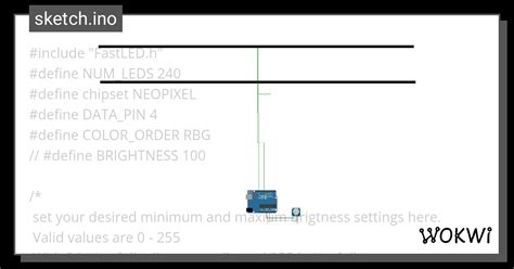 Strip Fade Copy DIMMER Wokwi ESP32 STM32 Arduino Simulator