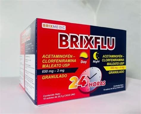 Acetaminofen Clorfeniramina Maleato Usp Mg Mg Tablet Brixflu At