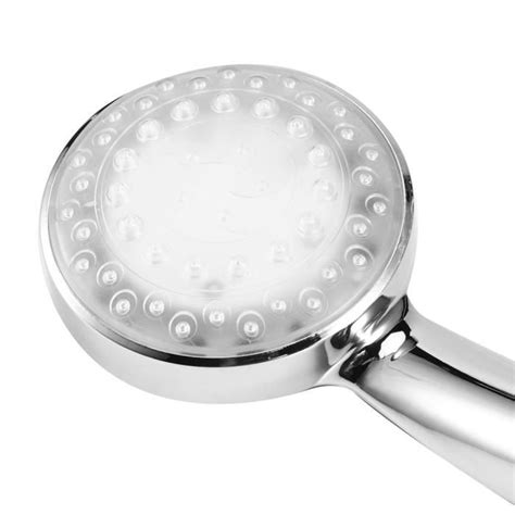 SALALIS Pomme De Douche À Main Colorée À Led Contrôle De La Température