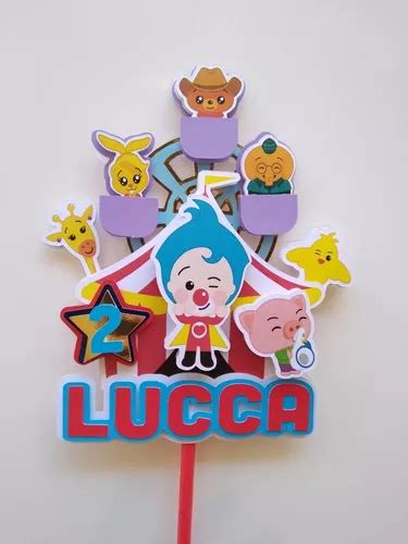 Toppers Personalizado Adorno Para Torta De Plim Plim D En Venta En