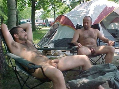 Only One Naked Camping Cumception