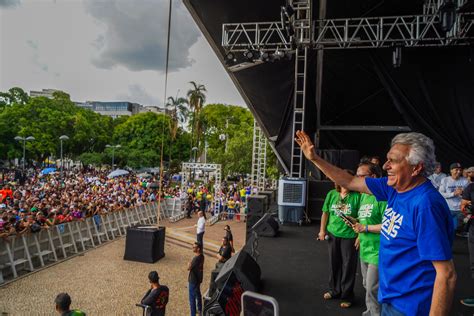 Goiânia Na Marcha para Jesus 2023 Caiado destaca importância da