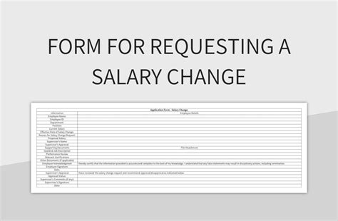 Free Salary Advance Application Form Templates For Google Sheets And