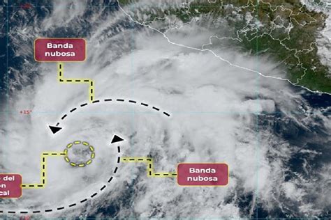 Se forma la tormenta tropical Norma en aguas del Pacífico El