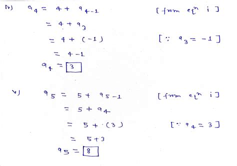 Solved A Sequence Is Defined Recursively Write The First Five Terms