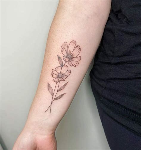 11 October Birth Flower Tattoo Ideas That Will Blow Your Mind
