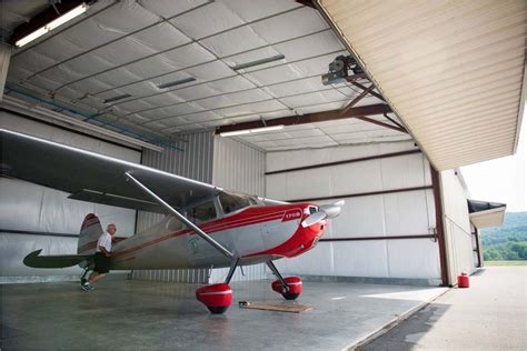 Nested T Hangars Erect A Tube