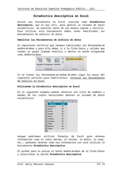 DOCX Estadística Descriptiva en Excel DOKUMEN TIPS