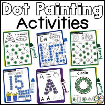 Printable Alphabet Dot Painting Worksheets A To Z Do A Dot