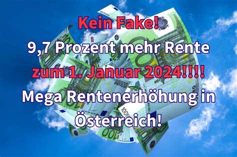 Wahnsinn für Rentner Rentenerhöhung zum 1 Januar 2024 9 7 Prozent