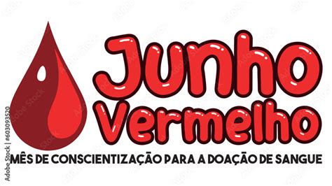 Junho Vermelho M S Da Doa O De Sangue Gota De Sangue Junho Vermelho