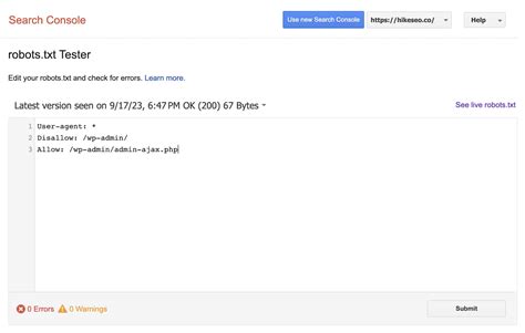 Robots Txt File A Beginners Guide Hike Seo