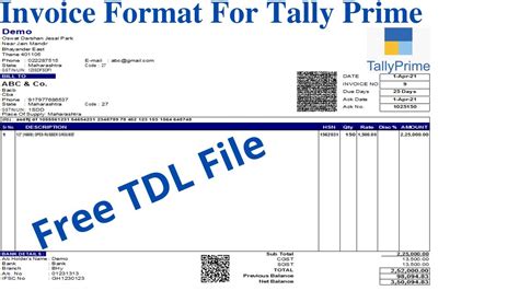 How Do I Change Sales Invoice Format In Tally Prime Printable