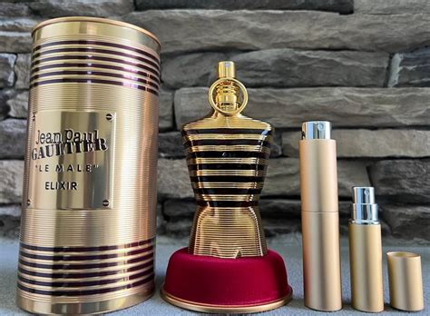 Le Male ELIXIR Eau De Parfum 2023 Jean Paul Gaultier Decant Sample 5ml