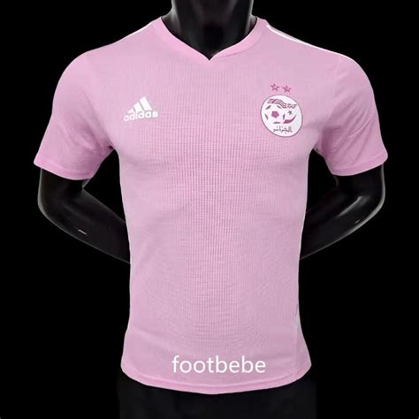 Algerien Match Trikot 2023 2024 Rosa Footbebe De