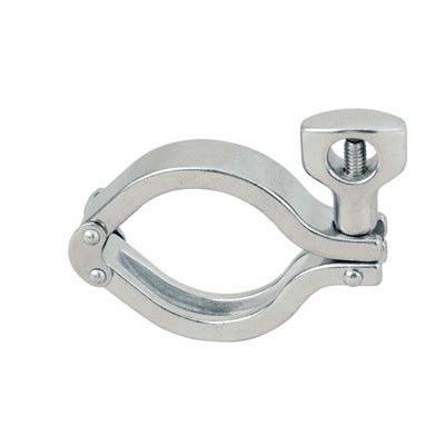 Sanitary Stainless Steel Heavy Duty Double Pin Clamp With Competitive