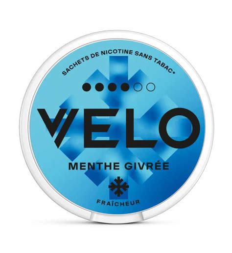 Velo Menthe Givr E Pouche Nicotine Folium Boutique
