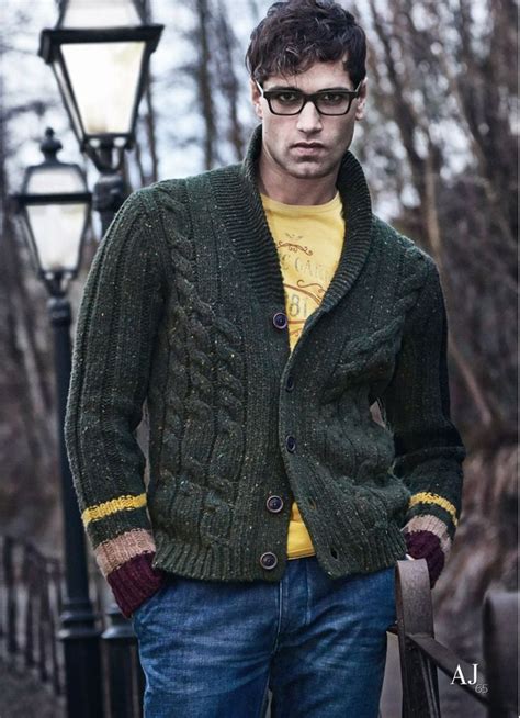 Fabio Mancini Tomas Skoloudik For Armani Jeans FW14 15 Fall Jeans
