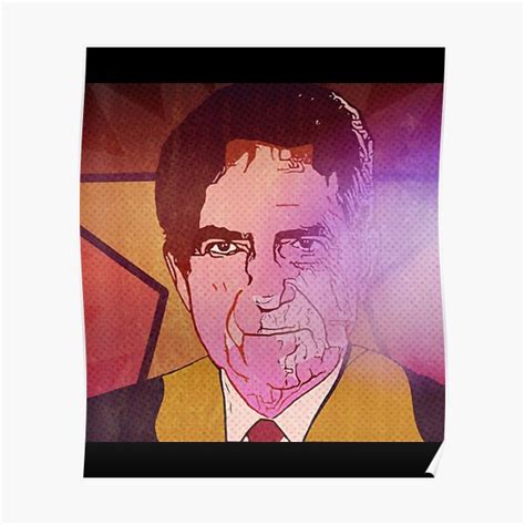 Richard Nixon Richard Nixon Pop Art Portrait Poster For Sale By